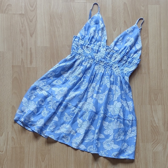 Styled by Blake | Dresses | Brand New With Tags Blue White Floral Cami ...